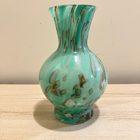 Val Saint Lambert | Accents | Rare Val Saint Lambert Hand Blown Seafoamgray Swirl Case | Poshmark